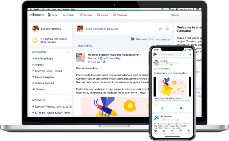 Edmodo - 全球最大學習社群 - NetDragon VR/AR Education Solution